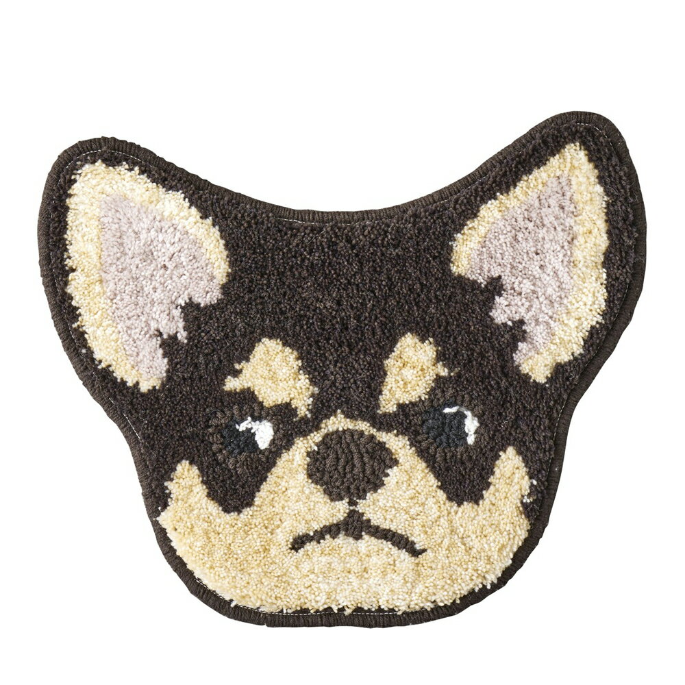 【返品種別A】□「返品種別」について詳しくはこちら□犬の顔をモチーフにした可愛いチェアパット、アクセントラグ。スミノエ 洗える チェアパット イヌカオ＆猫の顔をモチーフにした可愛いチェアパット、スミノエ 洗える チェアパット ネコカオ、全部...