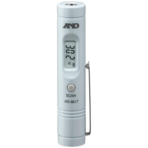 【返品種別A】□「返品種別」について詳しくはこちら□触れずに温度が測れる赤外線放射温度計◆小型で軽量設計、携帯に便利◆ペンホルダーつき◆測定範囲-33〜+180℃◆オートパワーオフ機能◆測定距離（D）：測定領域(S)=1:1（赤外線）放射温...