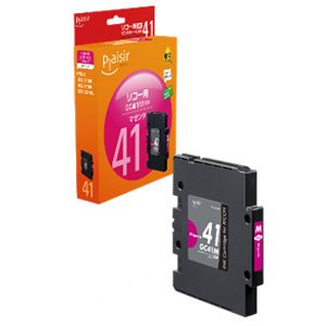 【返品種別A】□「返品種別」について詳しくはこちら□2012年07月 発売※互換インクのため、純正インクと色合いが異なる場合がございます。※最新の対応機種はメーカーページにてご確認下さい。■　仕様　■対応純正商品：GC41M対応プリンタ：I...