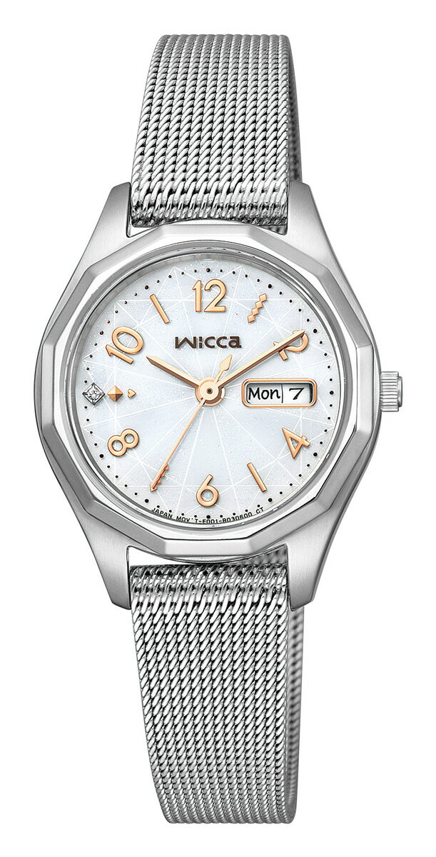 □「返品種別」について詳しくはこちら□2024年02月 発売メーカー保証期間 1年◇◆　ウィッカ　ソーラーテック デイ＆デイトモデル　◇◆人気のデイ＆デイト表示付き12角形に新モデルが登場。12角形ベゼルが人気を集めるデイ＆デイト付きシリー...