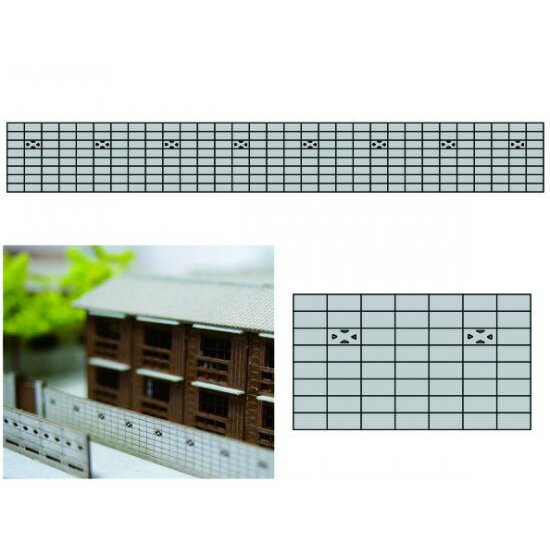 【返品種別B】□「返品種別」について詳しくはこちら□2013年04月 発売※画像は、イメージです。【商品紹介】アドバンスのZゲージ用ストラクチャー、ブロック塀A 5枚入(ペーパーキット)です。1:220スケール、Zゲージ向けの商品です。透か...