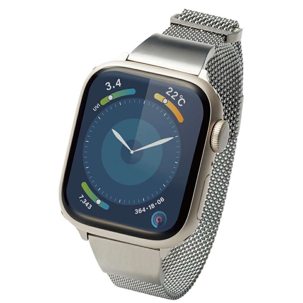 【返品種別A】□「返品種別」について詳しくはこちら□2024年02月 発売※対応機種をお確かめの上、ご購入下さい。※画像は使用イメージです。Apple Watch本体は付属しておりません。◆工具なしで長さ調節が簡単にできる、マグネットバック...