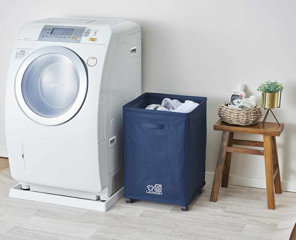 【返品種別A】□「返品種別」について詳しくはこちら□◆キャスター取り付け済で移動も楽々◆組立は支柱を差し込んで取り付けるだけ◆前後に取っ手付き◆背面はロゴ無しなのでマルチ収納としても■　仕　様　■サイズ(約)：幅400×奥行400×高さ59...