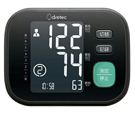 【返品種別A】□「返品種別」について詳しくはこちら□2022年09月 発売メーカー保証期間 1年◆家族でこれ1台！　手軽に測れる2人分のデータをそれぞれ60回分記録することができるので、家族で使用することができます。バックライト付の画面で、...