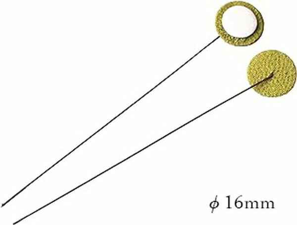 【返品種別B】□「返品種別」について詳しくはこちら□◆かんざしやコサージュなど立体的な花の組み立てのベースに使用するワイヤー付きの台紙です。◆つまみ細工で作った花を台紙に貼り、ワイヤーをかんざしやコームに巻き付けるだけで立体的な髪飾りを手作...