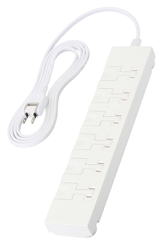 【返品種別A】□「返品種別」について詳しくはこちら□2024年02月 発売メーカー保証期間 1年力が弱い方が無理なくプラグを抜くのに便利。プラグの抜き挿しが頻繁に発生する方にもおすすめです。◆押すだけ簡単！　片手で抜ける6個口タップレバーを...