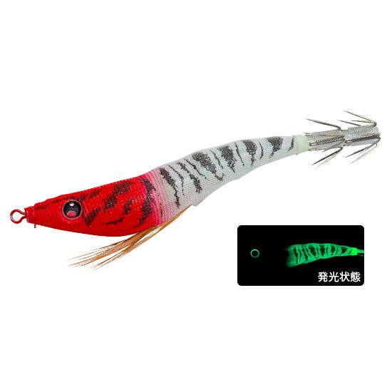 【返品種別A】□「返品種別」について詳しくはこちら□◆イージー！　！　 ラクラク！　！　 イカキャッチ！　！　ボディ波動とフワフワフットで抱かせる実績No.1フローティングエビ型スッテ◆ローリングシャフトスムーズな回転でラインよれを防ぎ、潮...