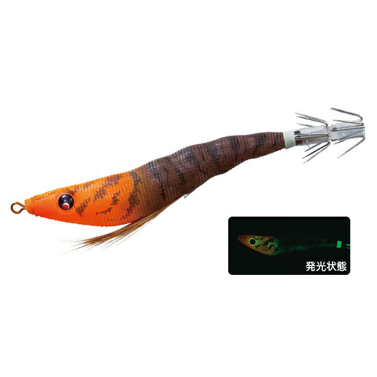 【返品種別A】□「返品種別」について詳しくはこちら□◆イージー！　！　 ラクラク！　！　 イカキャッチ！　！　ボディ波動とフワフワフットで抱かせる実績No.1フローティングエビ型スッテ◆ローリングシャフトスムーズな回転でラインよれを防ぎ、潮...