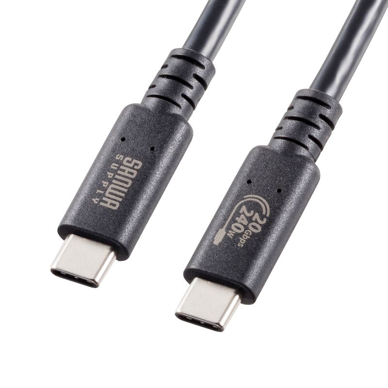 【返品種別A】□「返品種別」について詳しくはこちら□2024年02月 発売◆USB Type-Cポートを持つパソコンやタブレット端末などと、USB機器(Type-Cポートを持つ機種）を接続するためのケーブルです。◆コネクタの表・裏を気にせず...