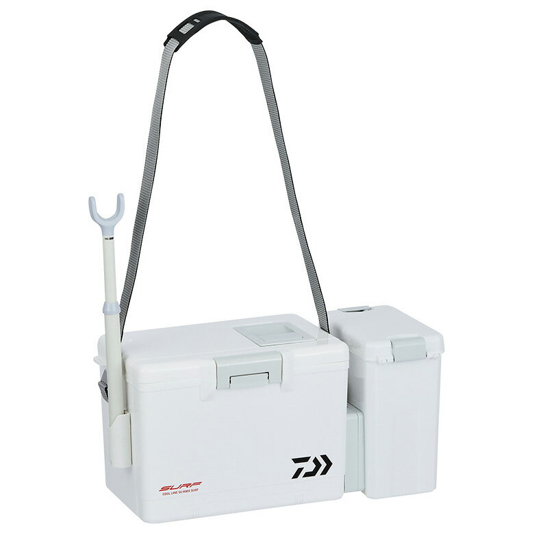 【返品種別A】□「返品種別」について詳しくはこちら□◆CPサイドボックスハード搭載。投げ釣り専用クーラー。◆小物収納に便利なCPサイドボックスハード（両面開き上フタ、中箱付き）付き◆エサ付け等に便利なロッドスタンド◆テンビン3本収納可能なシ...