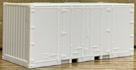 【返品種別B】□「返品種別」について詳しくはこちら□2024年06月 発売※画像はイメージです。実際の商品とは異なる場合がございます。【商品紹介】朗堂の20fコンテナ 背高タイプ 妻2方リブ付 側面2方開き（ドアリブなし）無塗装(3個入）で...