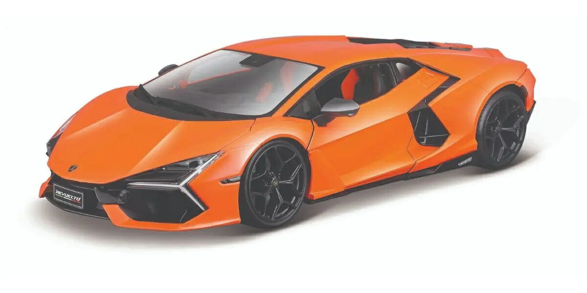 【返品種別B】□「返品種別」について詳しくはこちら□2025年04月 発売※画像はイメージです。実際の商品とは異なる場合がございます。【商品紹介】ブラゴ　1/24 ランボルギーニ レヴエルト オレンジ です。【商品仕様】1/24スケール塗装...