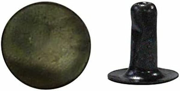 【返品種別B】□「返品種別」について詳しくはこちら□◆接着剤以上の強度が必要となる部分の結合に使うカシメ鋲です。◆主にデザイン上存在する表面のリベットとして多く使用されています。■　仕　様　■入数：10組サイズ：小寸法（約）：頭径Ф6×足の...