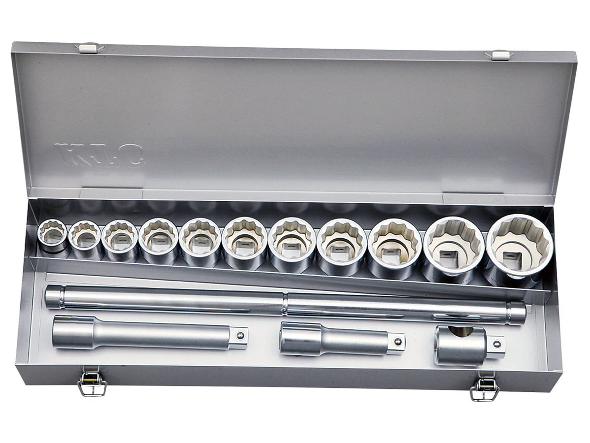 【返品種別B】□「返品種別」について詳しくはこちら□◆差込角19.0sqのソケットレンチセットです。■　仕　様　■入組数：15点差込角：19.0sq.ケースサイズ(約)：幅545×奥行き185×高さ85mm質量(約)：10.8kg入組内容：...