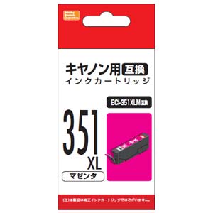【返品種別A】□「返品種別」について詳しくはこちら□2014年07月 発売※互換インクのため、純正インクと色合いが異なる場合がございます。※対応プリンタをお確かめの上、ご注文ください。■　仕　様　■対応純正商品：BCI-351XLMカラー：...