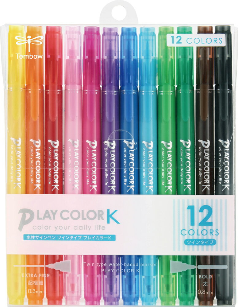 【返品種別A】□「返品種別」について詳しくはこちら□◆もっと可愛い色！　いつまでもキレイな線！　新スタンダードプレイカラー水性カラーサインペンのロングセラー「プレイカラー」に細書きタイプの新シリーズが登場です。1本で色々な筆記ができる超極細...