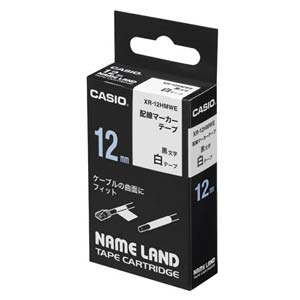 【返品種別A】□「返品種別」について詳しくはこちら□2014年09月 発売サーバーやパソコン、OAタップ周りのケーブル類に。わかりやすい配線管理で、業務効率化・トラブル防止に役立ちます。◆ネームランド用リボン 白/黒文字◆配線マーカーテープ...