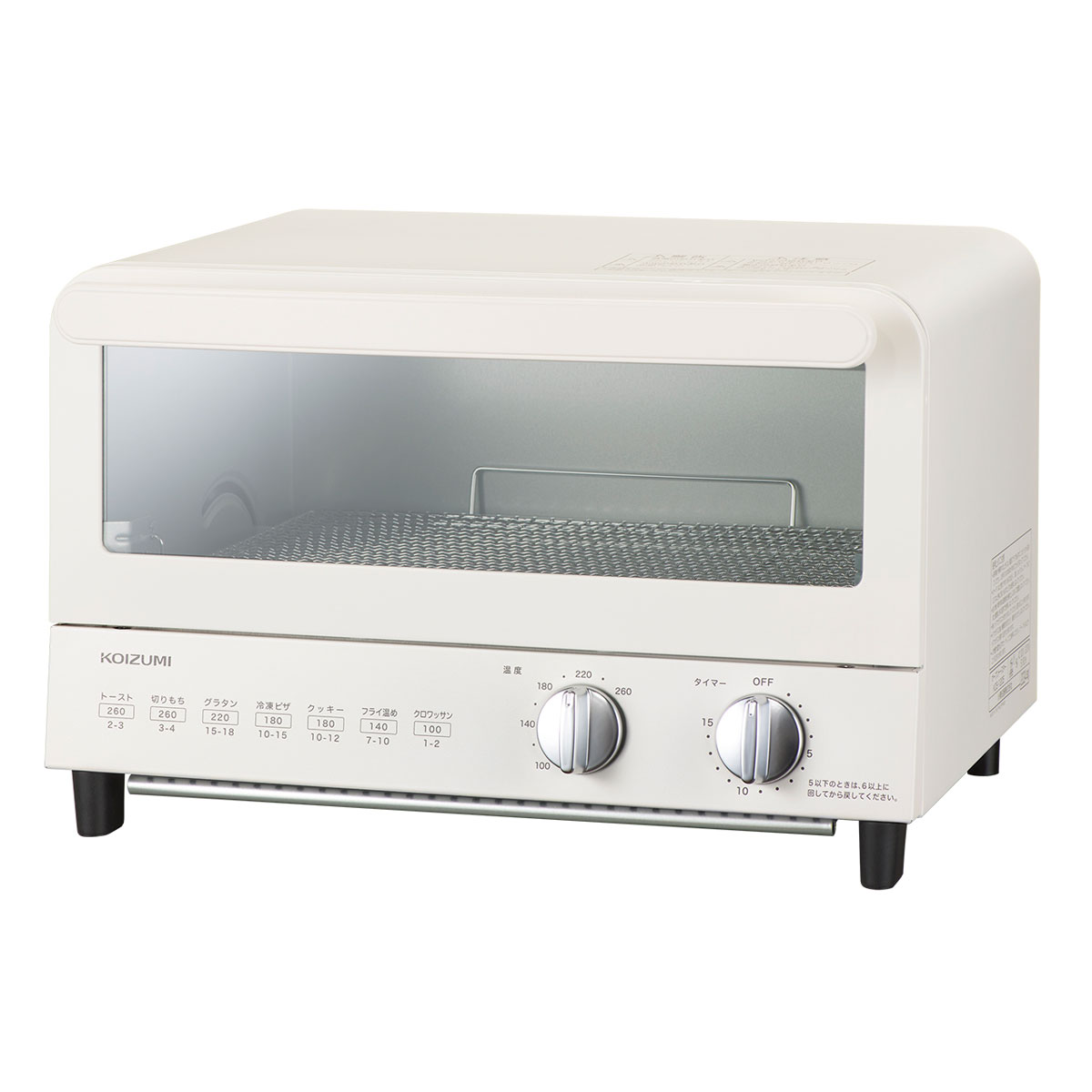 【返品種別A】□「返品種別」について詳しくはこちら□2024年07月 発売メーカー保証期間 1年◆遠赤外線加工ヒーター食材を高火力ですばやくこんがり焼くため、中はもっちり、外はカリッと食感に。◆ダイヤルで簡単調節温度：約100〜260℃タイ...