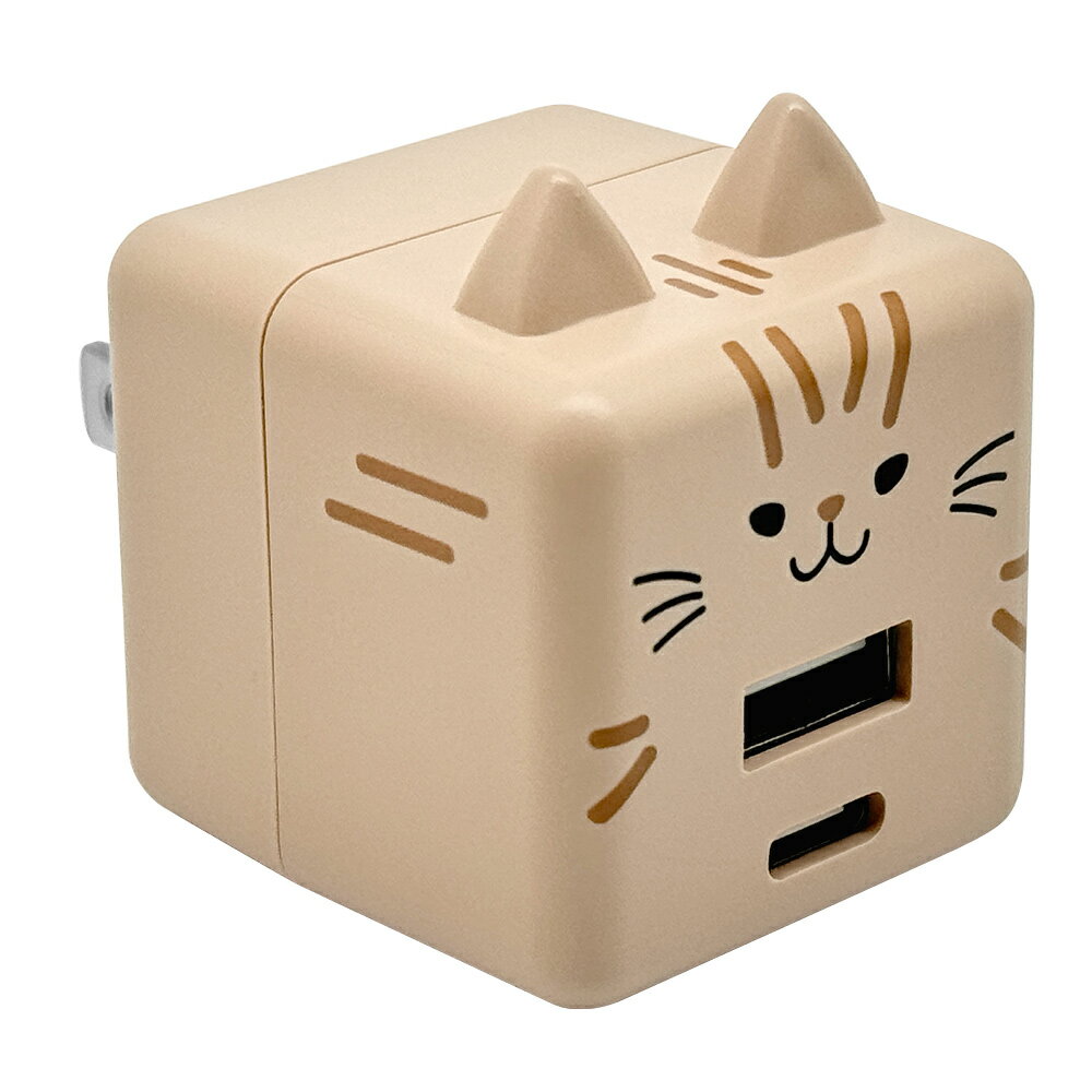 【返品種別A】□「返品種別」について詳しくはこちら□2024年07月 発売メーカー保証期間 6ヶ月※PDに非対応の機種を接続した場合の最大出力は5V/3Aです。◆本製品はType-Cポート×1、USB-Aポート×1を搭載したAC充電器です。...