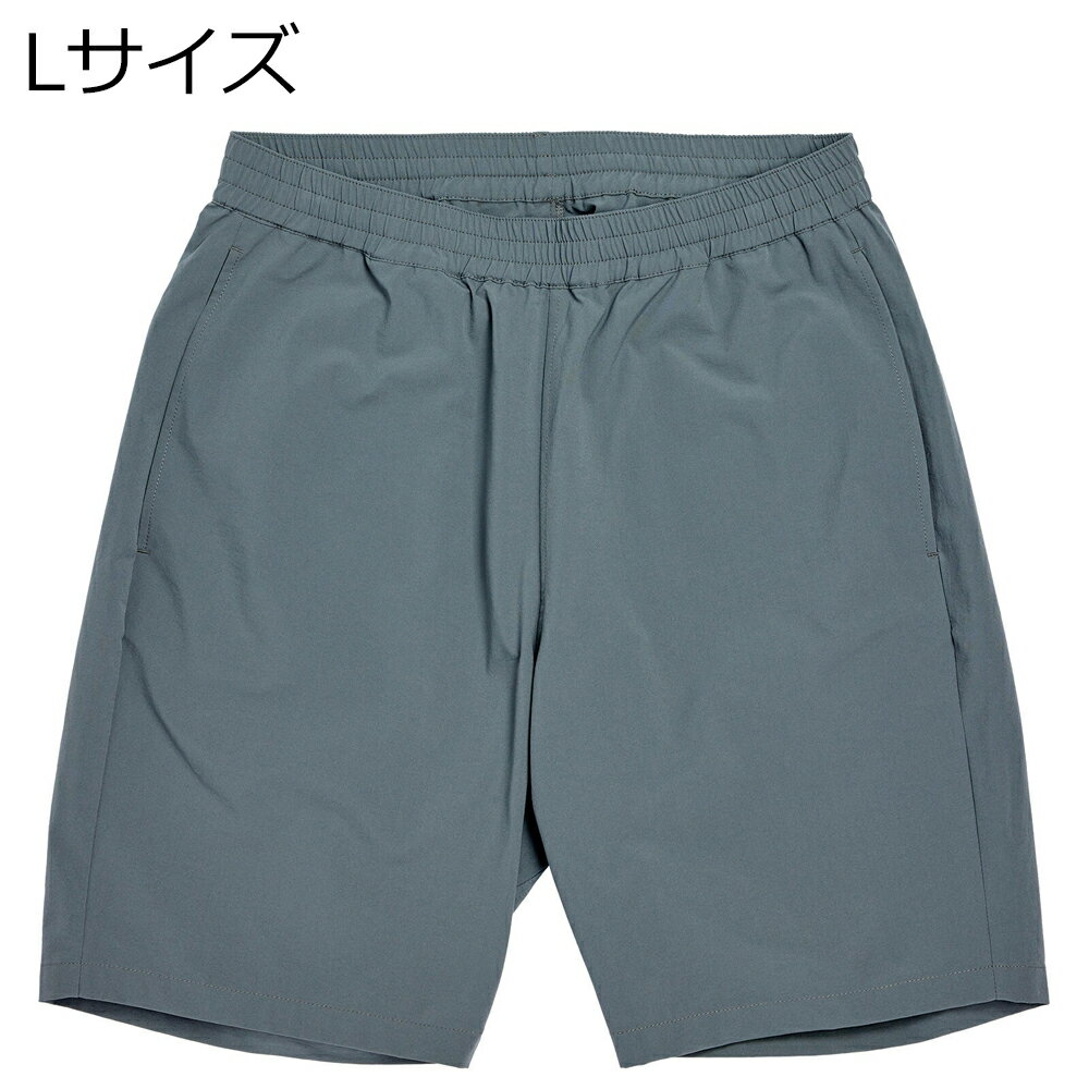 【返品種別A】□「返品種別」について詳しくはこちら□2024年07月 発売耐久撥水加工で水切れが良く、濡れても乾きやすいショートパンツ商品特徴ウエスト部分はゴム＆スピンドル入りで腰回りにゆとりを持たせたリラックスシルエットの撥水ショートパン...