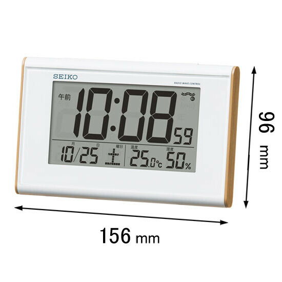 □「返品種別」について詳しくはこちら□【セイコー　クロック 延長保証サービスのお知らせ】「2024年 6月 1日」以降ご注文分より延長保証サービスがスタートしております。「2024年 6月 1日」以降メーカー出荷分よりご登録用の二次元コード...