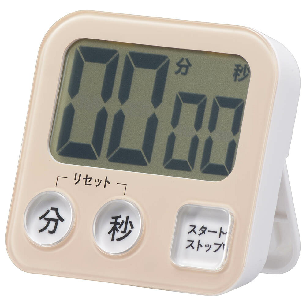 【返品種別A】□「返品種別」について詳しくはこちら□2024年05月 発売メーカー保証期間 6ヶ月◆見やすい大画面◆100分計◆タイマー（カウントダウン）、ストップウォッチ（カウントアップ）機能◆リピート機能◆フック穴付き◆裏面に磁石2個付...