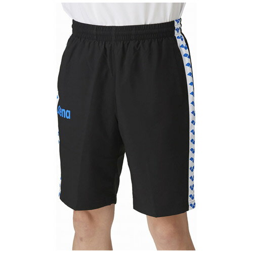 【返品種別A】□「返品種別」について詳しくはこちら□◆チーム用の布帛ハーフパンツです。◆フィットシルエットですっきり見えるパターンを採用しています。◆アリーナの定番ライン使用デザインです。◆スイマーが濡れた身体に着用することを想定し、裏メッ...