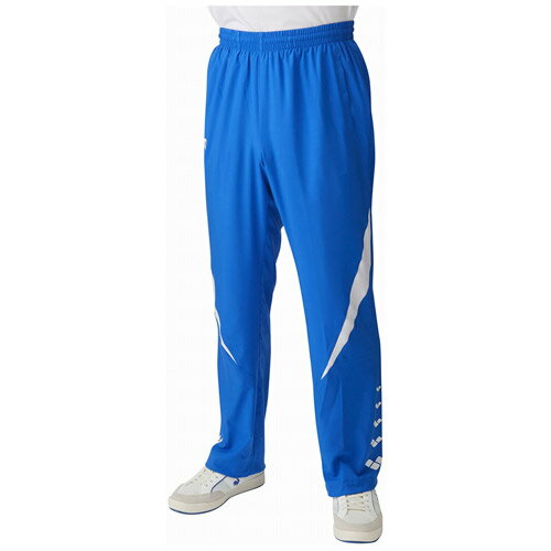 【返品種別A】□「返品種別」について詳しくはこちら□◆チーム用の布帛ロングパンツです。◆ノーマルシルエットでゆったり見えるパターンを採用しています。◆5連アリーナマーク使用デザインです。◆スイマーが濡れた身体に着用することを想定し、裏メッシ...