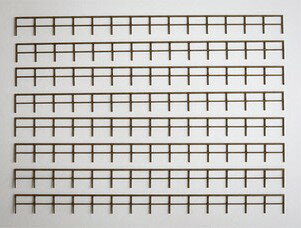 【返品種別B】□「返品種別」について詳しくはこちら□2024年09月 発売※画像は完成イメージです。本製品は着色済みペーパーキットです。※本商品以外は付属しません。【商品紹介】梅桜堂のレイアウト用品、柵A【1/83スケール】です。カラーペー...