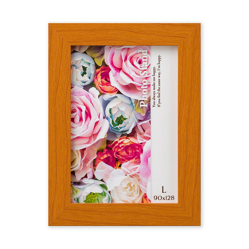 【返品種別A】□「返品種別」について詳しくはこちら□◆フレームの内側を写真のL判サイズにあわせた写真立。■　仕　様　■本体寸法：幅113×奥行151×高さ140mm本体質量：275gフレーム材：樹脂製表面材：面取ガラス裏板：MDF上下箱OP...