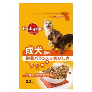 【返品種別A】□「返品種別」について詳しくはこちら□※商品画像とデザイン・カラーが異なる場合がございます。予めご了承下さい。◆愛犬の大好きな旨みたっぷりのチキンに、厳選した緑黄色野菜を加えました。■原材料：穀類、肉類（チキン加水分解物、チキ...
