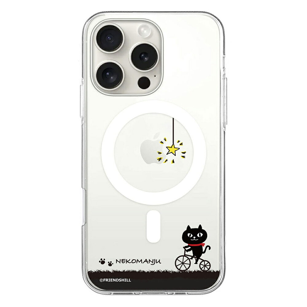 【返品種別A】□「返品種別」について詳しくはこちら□2024年09月 発売※画像は使用イメージです。※対応機種をお確かめの上、ご購入ください。◆ユニークな「ネコマンジュウ」の公式ライセンス品◆MagSafe対応クリアケース◆脱着しやすく、高...