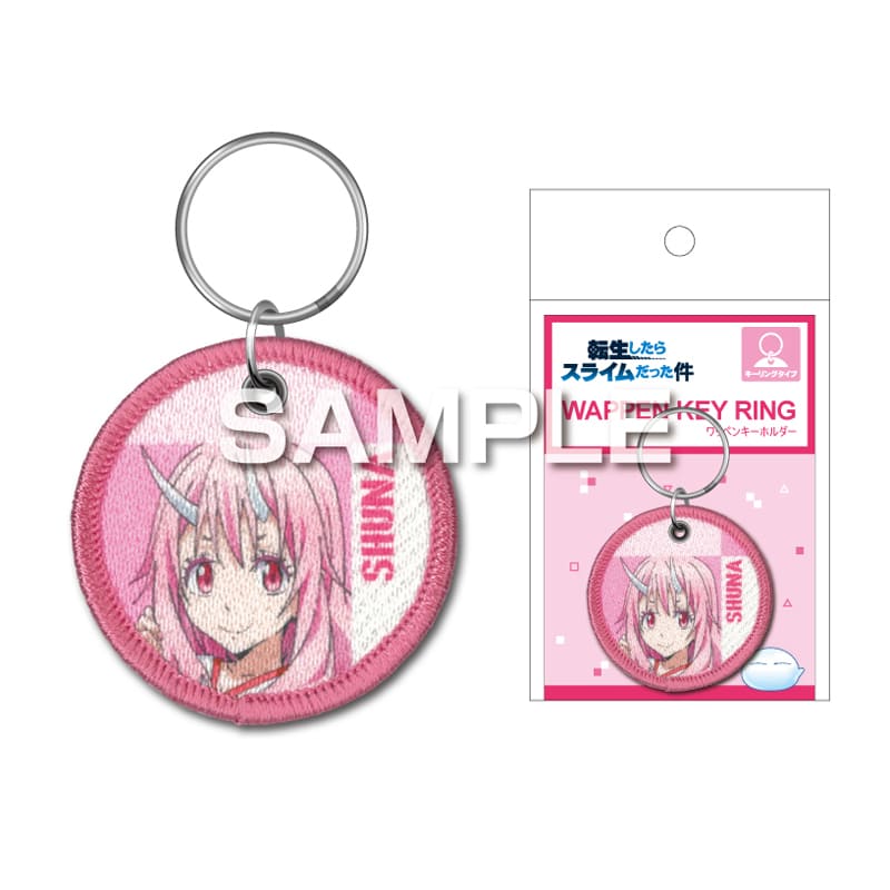 【返品種別A】□「返品種別」について詳しくはこちら□2024年12月 発売◆TVアニメ 『転生したらスライムだった件』 のワッペンキーホルダーです■　仕　様　■サイズ：直径約50mmワッペン素材：レーヨン、ポリエステル、ポリプロピレン（ハト...