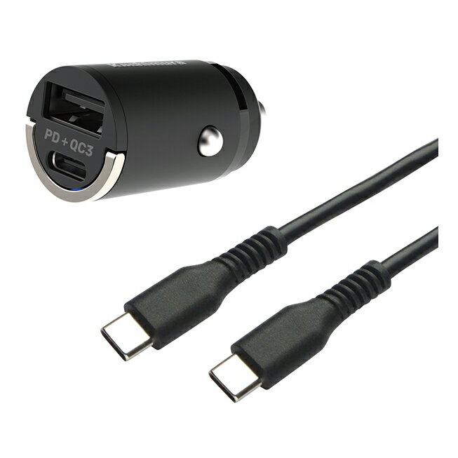 【返品種別A】□「返品種別」について詳しくはこちら□2024年11月 発売メーカー保証期間 6ヶ月◆車のDCソケットをUSB-AとType-Cの2ポートのUSB電源に変換。◆車のDCソケットのキャップが閉まる超コンパクト設計。◆USB PD...