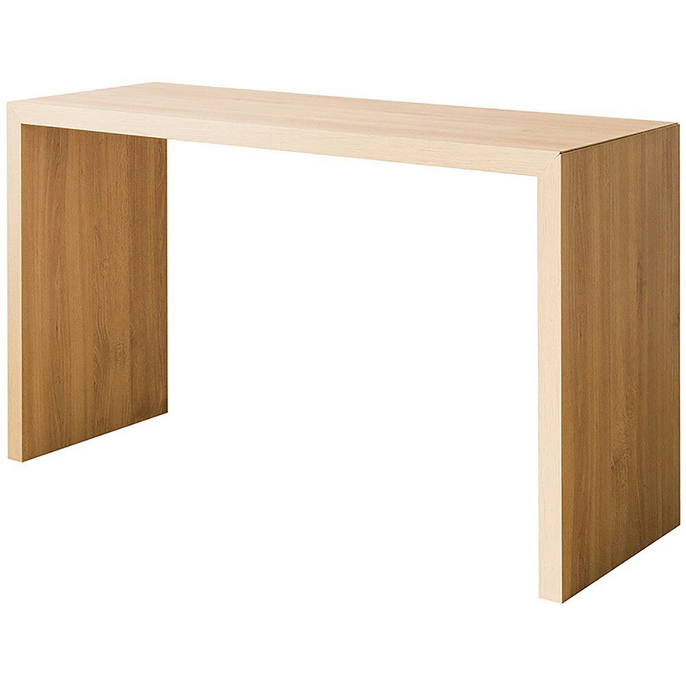 【返品種別A】□「返品種別」について詳しくはこちら□◆すっきりとした直線のコの字型木製デスク『Visage（ビサージュ）』。◆シンプルなデザインはデスクだけでなくテーブル、カウンターなどお家の色々な場所でマルチに活躍します。◆厚み4cmの頑...