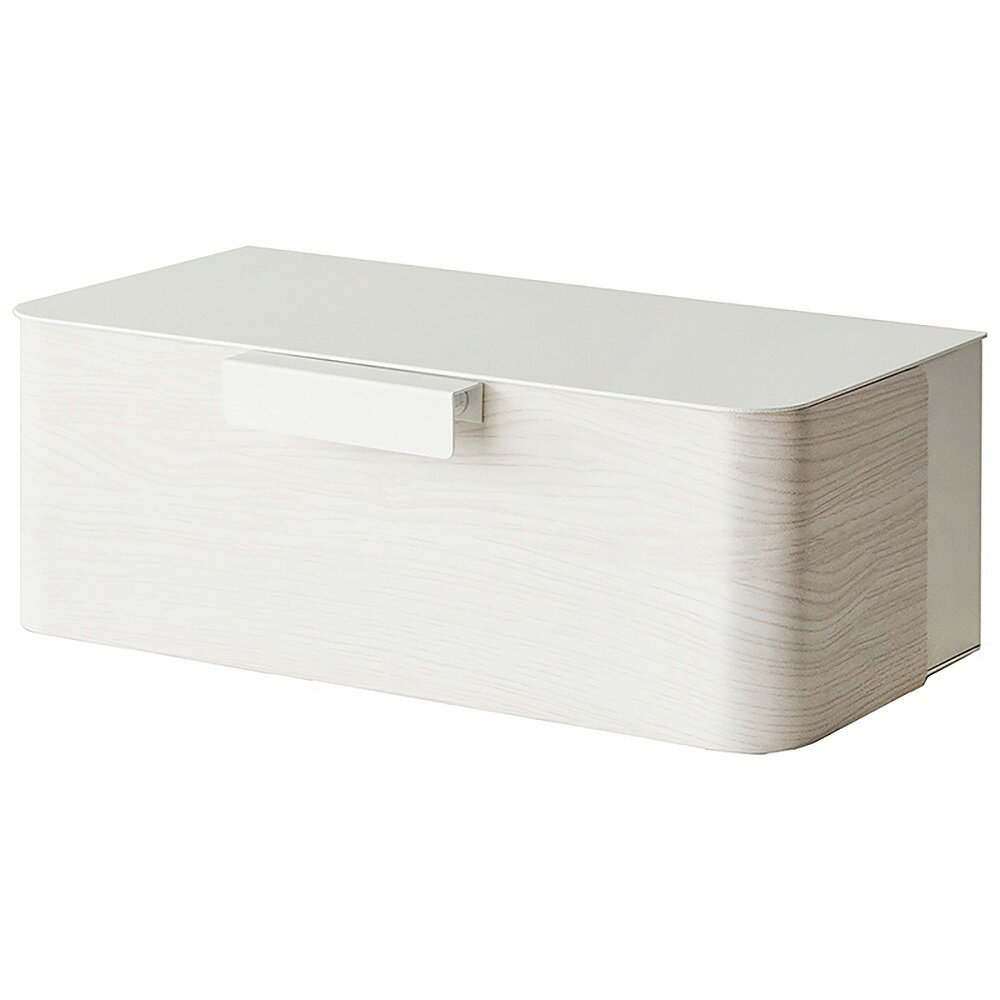 【返品種別A】□「返品種別」について詳しくはこちら□◆上品な木目転写が特徴のスタイリッシュな『TEER（ティール）』シリーズのペーパータオルホルダー。◆壁にネジ止めするだけの簡単設置で、洗面所やキッチンで省スペースで使用することができとても...