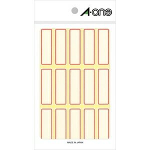 【返品種別A】□「返品種別」について詳しくはこちら□2012年08月 発売【ご案内】※うるし製品などにご使用になる場合、表面の色が変色することがありますので、ご注意ください。◆表示がしっかり目立つ、枠つきの手書き用ラベルです。特殊接着剤を使...