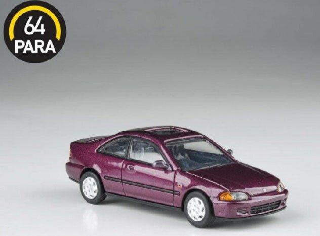 【返品種別B】□「返品種別」について詳しくはこちら□2024年12月 発売※画像はイメージです。実際の商品とは異なる場合がございます。【商品紹介】PARA64　1/64 ホンダ シビック クーペ EJ1 1995 カメリアレッド RHD で...
