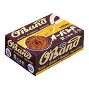 【返品種別B】□「返品種別」について詳しくはこちら□◆便利で幅広い用途をもつ、おなじみのゴムバンドです。◆締りがよくてやわらかく、よく伸びます。◆良質の天然の純ゴムを使用しています。■　仕　様　■食品衛生法、食品添加物規格適合色:アメ色天然...