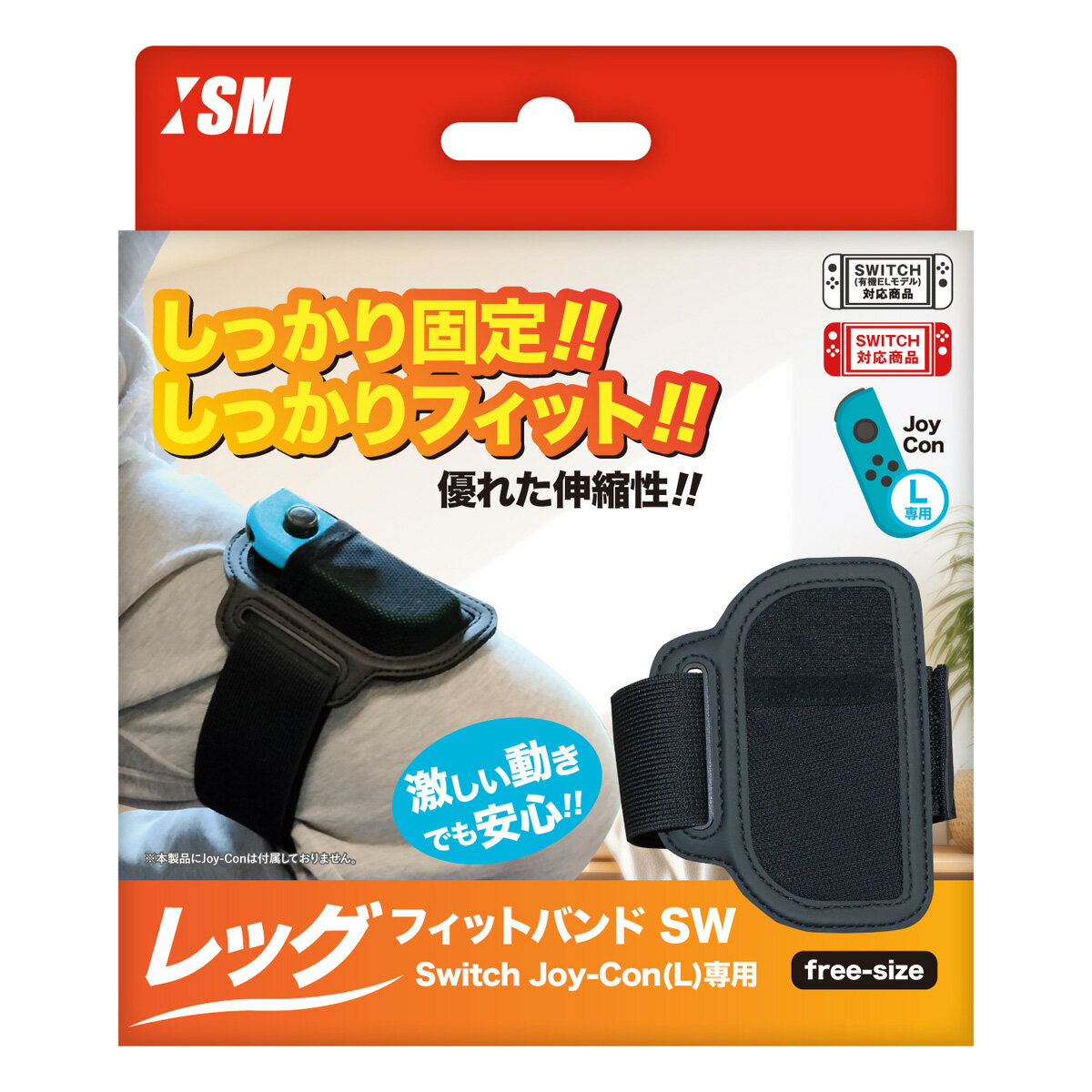 【返品種別B】□「返品種別」について詳しくはこちら□2024年12月 発売※Nintendo Switch Lite用ではありません。◇◆商品紹介◇◆Switch Joy-Con(L)専用のレッグバンド！　伸縮バンドでしっかり固定できて、激...