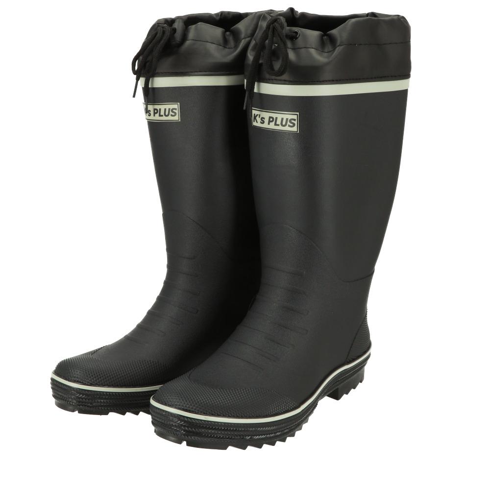 【返品種別A】□「返品種別」について詳しくはこちら□◆雨をしっかり防いで大活躍！　人気のK's PLUSの、アウトドアからガーデニングまでスタイリッシュに履ける紳士用レインブーツ。◆ゲリラ豪雨や大雪などの急な天候不順に備えて、都心にお住まい...