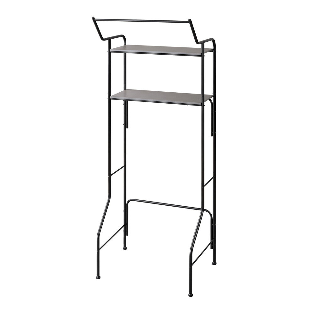 【返品種別A】□「返品種別」について詳しくはこちら□◆ハンガーバー付きのシンプルなデザインのスタイルランドリーラックです。◆ハンガーバーはバスマットやバスタオル、洗濯物のちょい干し、ちょい掛けなどに便利です。◆インテリアに馴染む木目調の棚板...