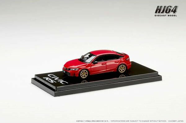 【返品種別B】□「返品種別」について詳しくはこちら□2025年03月 発売※画像はイメージです。実際の商品とは異なる場合がございます。【商品紹介】ホビージャパン　1/64 ホンダ シビック RS カスタムバージョン プレミアムクリスタルレッ...