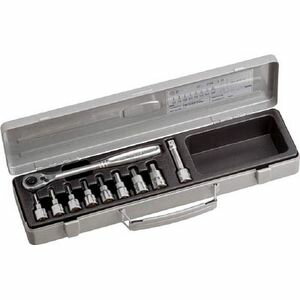 【返品種別B】□「返品種別」について詳しくはこちら□※インパクトレンチなど動力工具には使用しないでください。◆6角穴付ボルト・止めねじの着脱に便利なセットです。◆六角穴付きボルト・ねじの締付け、緩め作業用。■　仕　様　■インチサイズ差込角(...