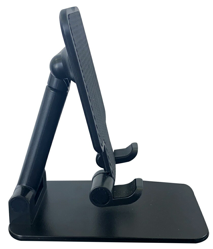 【返品種別A】□「返品種別」について詳しくはこちら□2021年10月 発売1ヶ月折りたたみ式スマホスタンド◆デスクに馴染むシンプルなデザイン◆折りたたみ式でもち運びにも便利！　◆ホルダー部分は伸縮が可能◆滑り止め付き◆角度調整ができる◆使用...