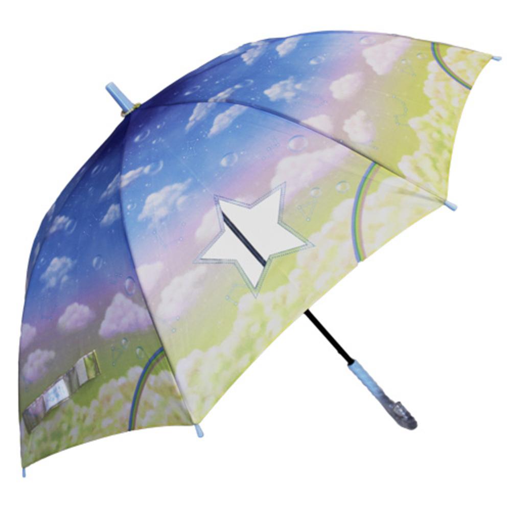 【返品種別A】□「返品種別」について詳しくはこちら□※こちらの販売ページは長傘55cm、キラキラ/サックスです。※お取り扱いの際は、商品やパッケージなどに記載されている品質表示、アテンションタグ、ご使用上の注意事項などを必ずご確認下さい。※...