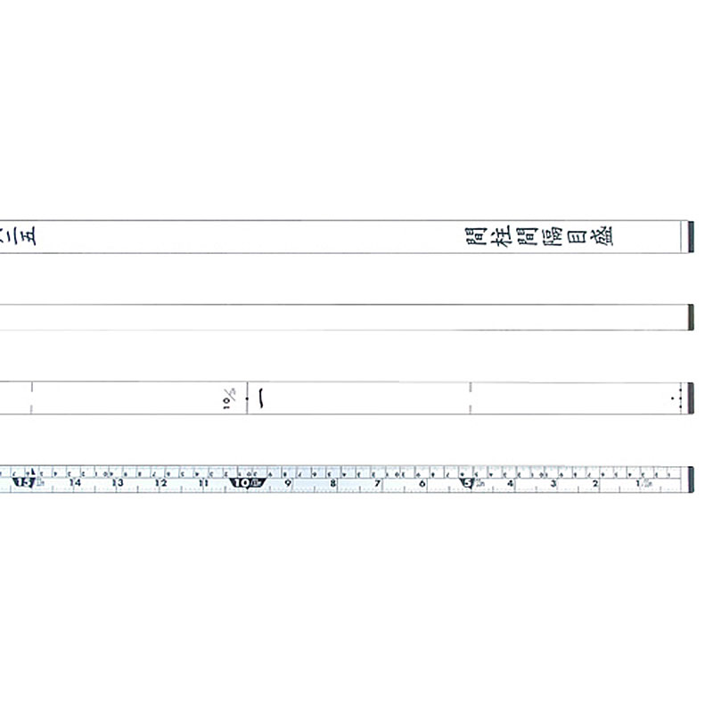 【返品種別B】□「返品種別」について詳しくはこちら□◆アルミ製で丈夫・軽量。木材と違い濡れても変形せず、しなりません。◆メートル目盛・尺相当目盛の併用目盛付で、測定・ケガキの寸法誤差が少なく済みます。◆見やすく取れにくい目盛を採用しました。...