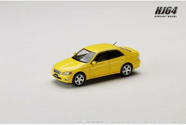 【返品種別B】□「返品種別」について詳しくはこちら□2025年07月 発売※画像はイメージです。実際の商品とは異なる場合がございます。【商品紹介】ホビージャパン 1/64 トヨタ アルテッツァ RS200 E10 1998 スーパーブライト...