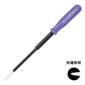 【返品種別B】□「返品種別」について詳しくはこちら□◆細軸タイプなので、シャーシなどの奥まった部分での調整に最適です。◆ジルコニア系ファインセラミックを用いた高強度、長寿命の完全無誘導の高周波調整ドライバーです。◆先端マイナスと軸芯六角部と...