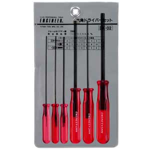 【返品種別B】□「返品種別」について詳しくはこちら□◆軸はクロムモリブデン鋼です。■　仕　様　■セット内容(6本組)・DH-15：対辺1.5mm、軸長90mm、軸径1.5mm、全長144mm、重量7g・DH-20：対辺2.0mm、軸長90m...